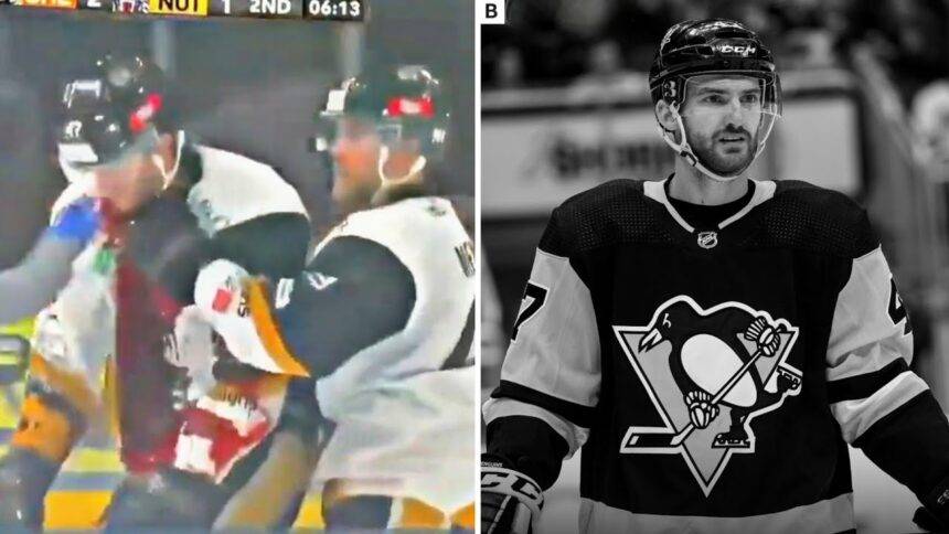 Nottingham Panthers Adam Johnson Video, Vs Sheffield Steelers Injury ...