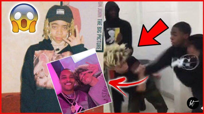 Ti and Son Video, Tiny Ti and King Harris Viral Watch, T.I. Son King Beat Down, Ti Puts Son in ...