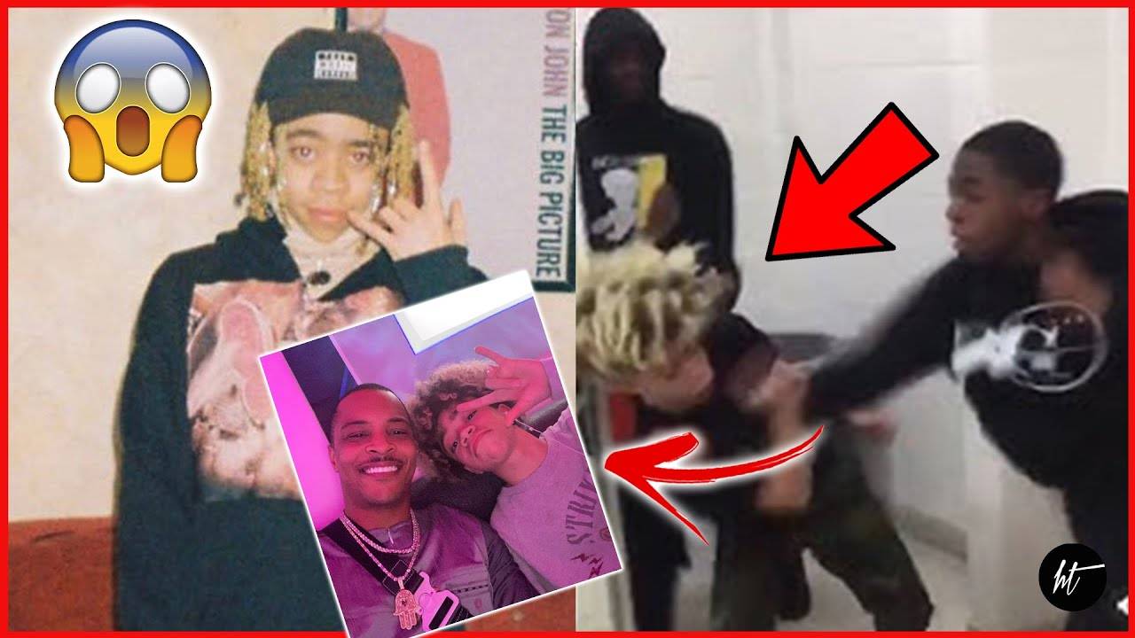 Ti and Son Video, Tiny Ti and King Harris Viral Watch, T.I. Son King Beat Down, Ti Puts Son in ...