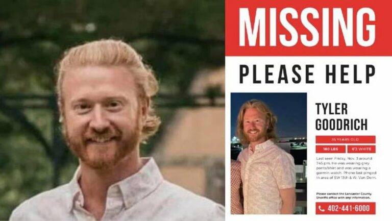 Tyler Goodrich Lincoln NE Missing Update, Nebraska Missing Lincoln Man ...