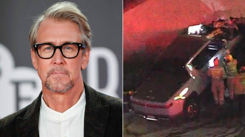 Succession's Alan Ruck Car Accident, Why Is Alan Ruck Using a Cane ...
