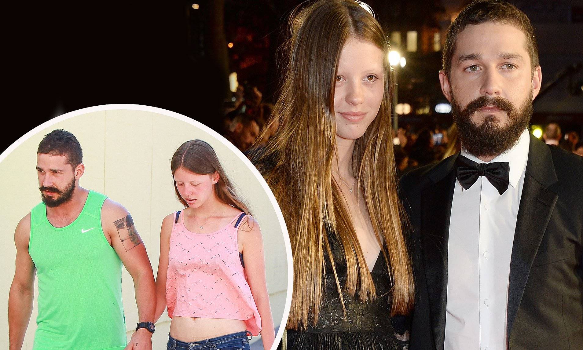 Shia Labeouf and Mia Goth's Relationship: Shia Labeouf's Wife, Baby ...