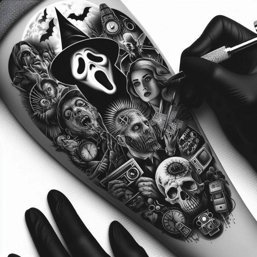 These Small Simple Horror Movie Tattoos for Hand will leave you Haunted ...