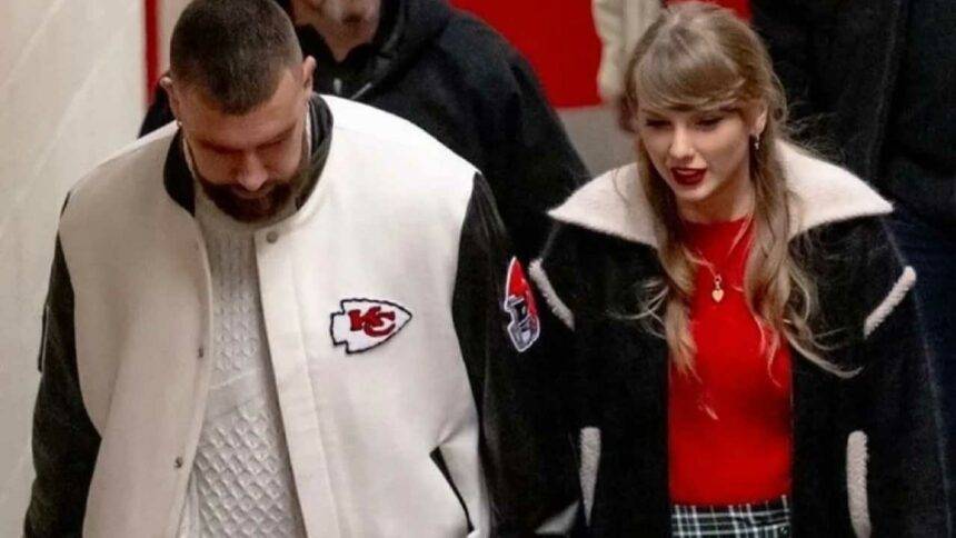 Taylor and Travis Leaving Game Arrowhead, Where Are Taylor and Travis ...