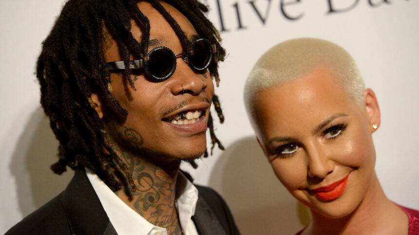 Wiz Khalifa's Girlfriend Amber Rose's Baby Son, Aimee Aguilar and Wiz ...