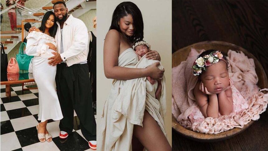 Chanel Iman Baby No. 3: Chanel Iman's Partner Davon Godchaux Tied The ...